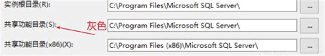 Sql Server2019共享功能目录路径不可改（解决过程）sql卸载vs后 安装共享功能目录s还是改不了 Csdn博客