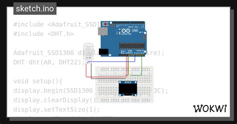 Sensor De Temperatura E Umidade Wokwi Esp32 Stm32 Arduino Simulator