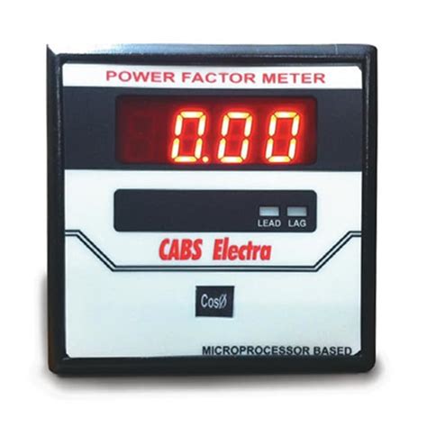 Single Phase Power Factor Meter Metravi Instruments