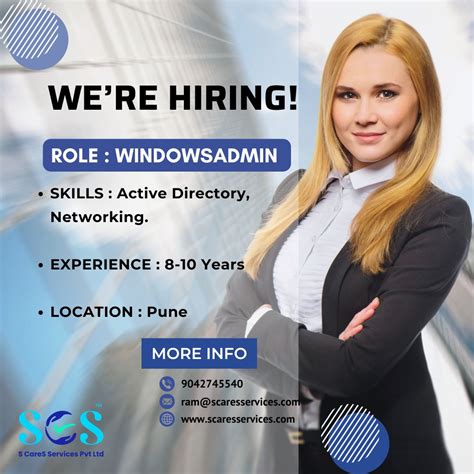 S Cares Services Pvt Ltd On Linkedin Windowsadministrator