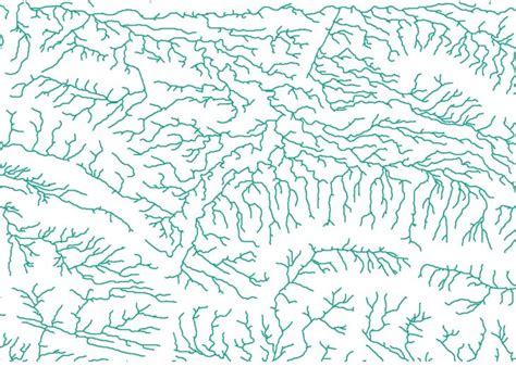 نقشه جی ای اس Gis حوزه آبخیز شهر جهرم پروژه من