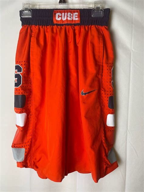 Nike Syracuse Orangeman Mens Basketball Shorts Orang Gem