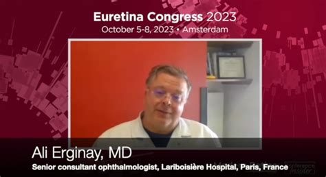 Euretina 2023 Ali Erginay Md Discusses Advancements In Ultra
