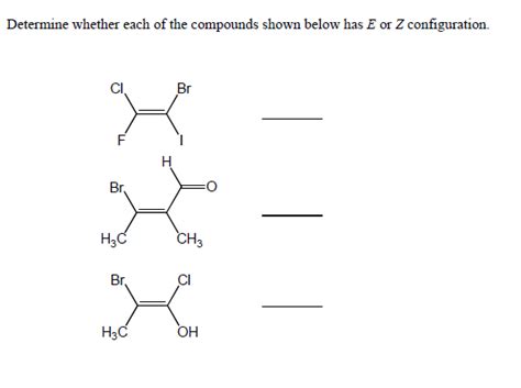 Solved Determine Whether Each Of The Compounds Shown Below Chegg Com