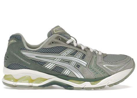 Asics Gel Kayano 14 Olive Grey Pure Silver Olive Greypure Silver