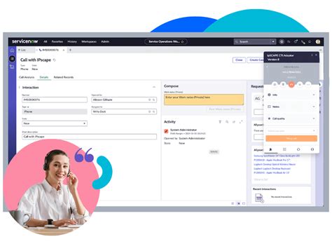 ServiceNow Integration With Contact Centre Software IPscape