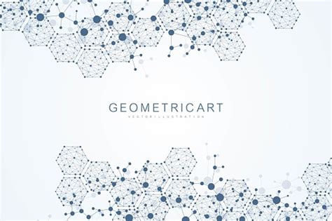 과학 6 각형 패턴의 현대 미래 배경입니다 입자 의료 기술 화학 과학에 대 한 분자 구조와 가상 추상 배경 소셜 네트워크 벡터 X 레이에 대한 스톡 벡터 아트 및 기타