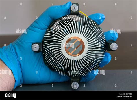 Cpu Heat Sink Detail Of A Heat Sink Now Common In All Processors And Motherboards In PCs And