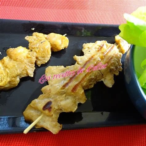 Brochettes de poulet marinées au miel soja et sésame LES RECETTES DE