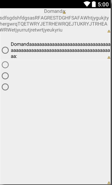 Android Radio Button Text Truncated Stack Overflow