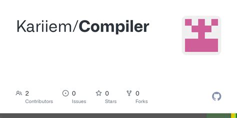 GitHub Kariiem Compiler