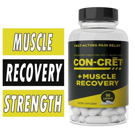 Concret Creatine Muscle Recovery Promera Sports Muscle Builder