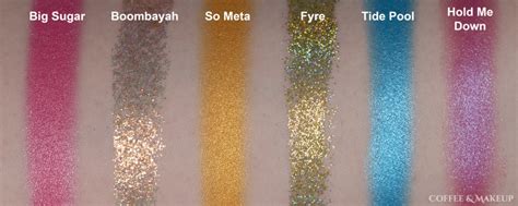 Swatches Colourpop Shes A Rainbow Palette Coffee And Makeup