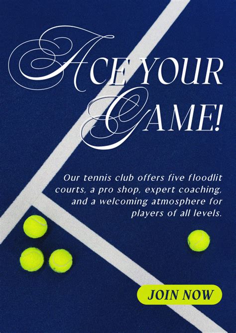 Racket Posters Instantly Create A Racket Poster