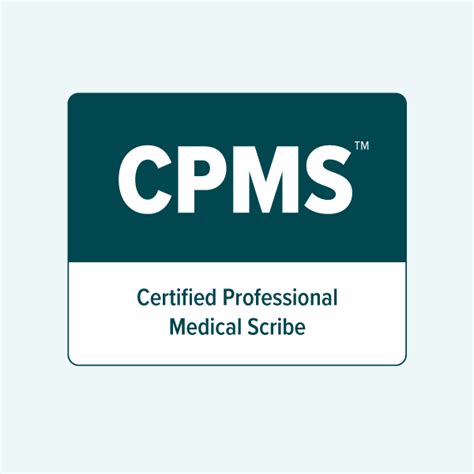 Certified Professional Medical Scribe Cpms Certification Aapc