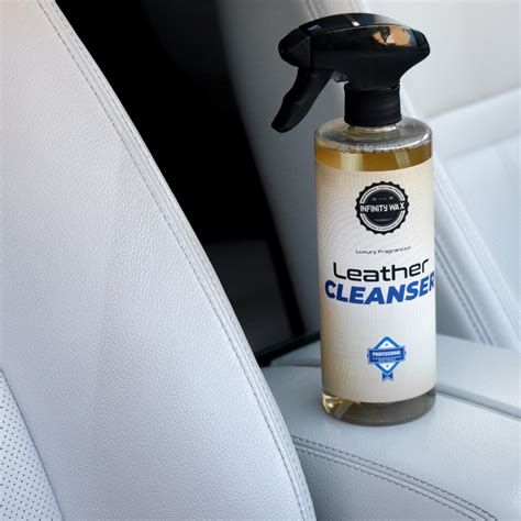 Infinity Wax Leather Cleanser Luxury Fragranced And Gentle A1 Autozone