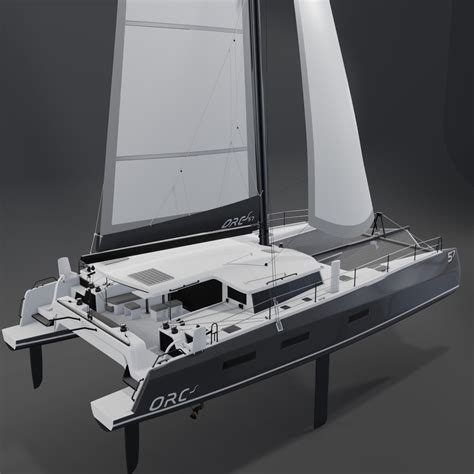 Orc 57 Catamaran 3d High Performance 3d Model Turbosquid 2179572