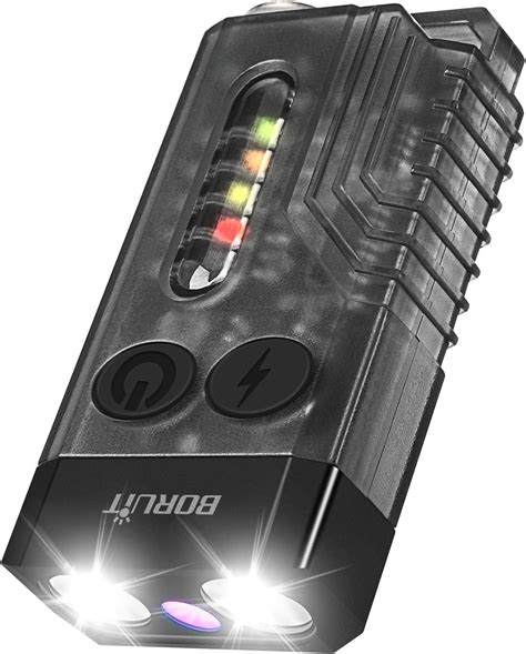 BORUIT V10 Small Powerful Torch Led Super Bright 1000 Lumen With 365nm