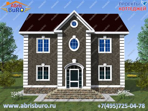 K1656 166 Проект двухэтажного дома с чердаком общей площадью 165 9 м2