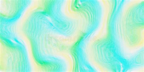 Yellow Blue Green White Colored Smooth Blending Texture Veil Color