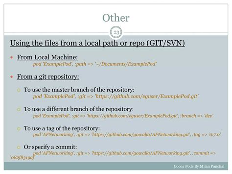 What Is Cocoapods And How To Setup Ppt