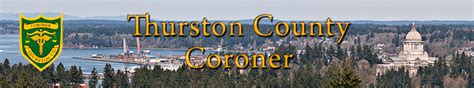 The Official Site Of The Thurston County Coroners Office