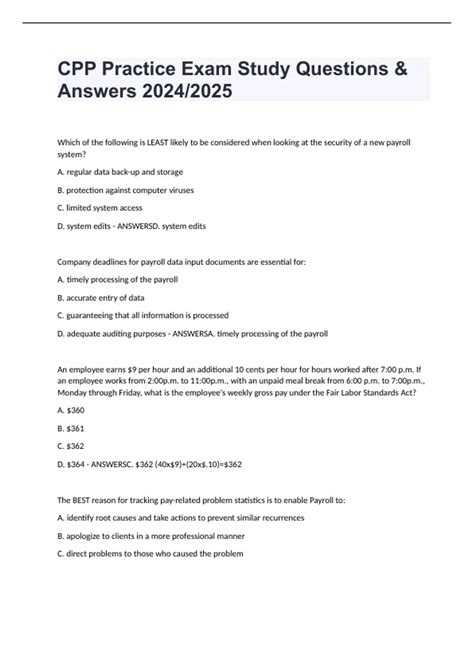 Cpp Practice Exam Study Questions And Answers 20242025 Cpp Practice Stuvia Us Cpp Practice Exam Study Questions And Answers 20242025 Cpp Practice Stuvia Us