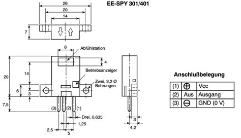 Ee Spy401 Jpn Omron Omron Retroreflective Photoelectric Sensor Block Sensor 5 Mm Detection