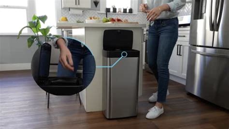 Simpli Magic Sensor Trash Can Automatic Touchless Kitchen Garbage Bin