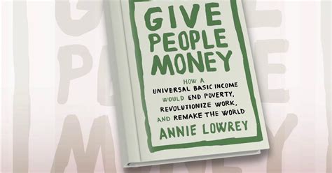 Journalist And Author Annie Lowrey Book ‘give People Money Vox