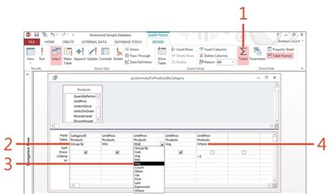 selecting data using queries in microsoft access 2013 microsoft press