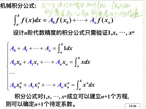 数值分析20 根据已知信息构造数值积分插值余项（误差）积分型余项插值 Csdn博客