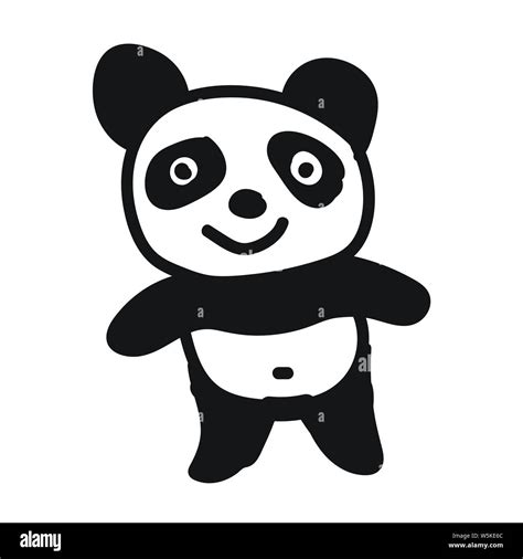 Panda Cartoon Icon Stock Vector Image And Art Alamy