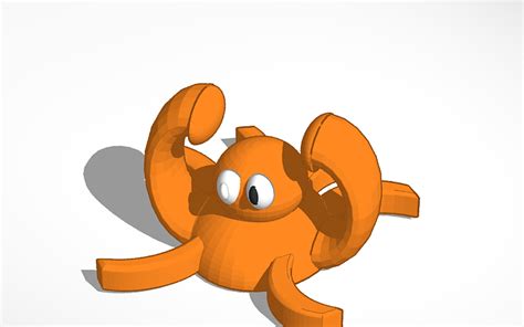 3d Design Octopus Tinkercad