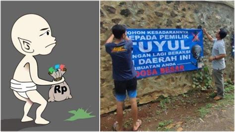 2 Tahun Uang Hilang Tak Wajar Warga Ciamis Pasang Spanduk Untuk