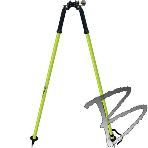 Sitepro 4364 Aluminum Anti Crush Thumb Release Bipod Flo Yellow Bipods