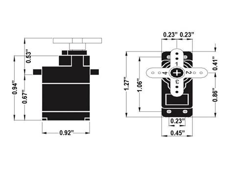 Hitec Servo Hs Mg Hepf Modellbau