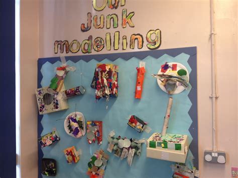 Junk Modelling Snuggles Day Nursery Bangor