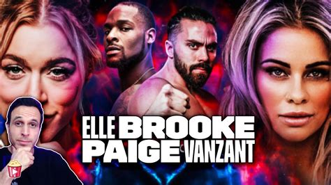 Elle Brooke Vs Paige Vanzant Livestream Watch Party Misfits X Dazn X