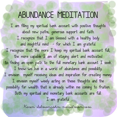 Spiritual Abundance Quotes Quotesgram