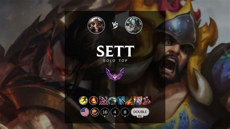 Sett Top Vs Tryndamere Na Master Patch 1215 Youtube
