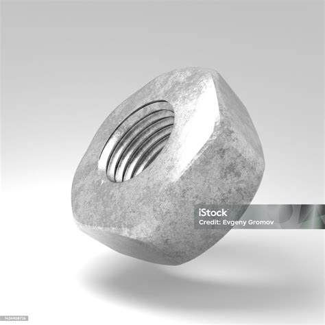 산업 개념 그림입니다 서비스 및 수리 상대 이미지 너트의 3d 모델 3차원 형태에 대한 스톡 사진 및 기타 이미지 3차원