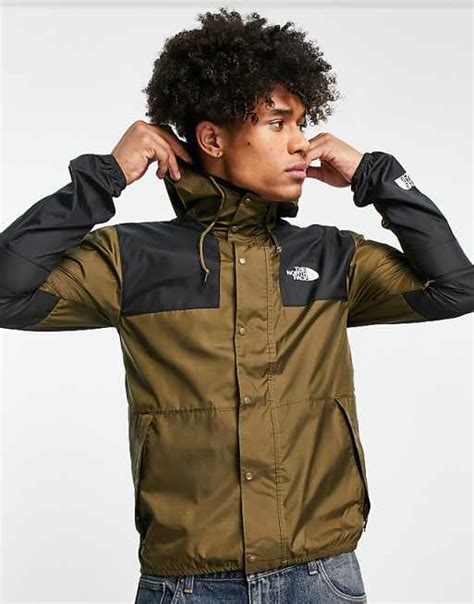 The North Face – Seasonal Mountain – Wasserabweisende Jacke in Khaki ...