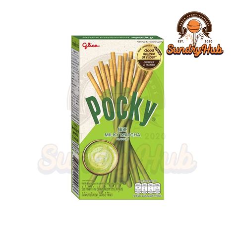 Thailand Glico Pocky Milky Matcha 35g Shopee Malaysia