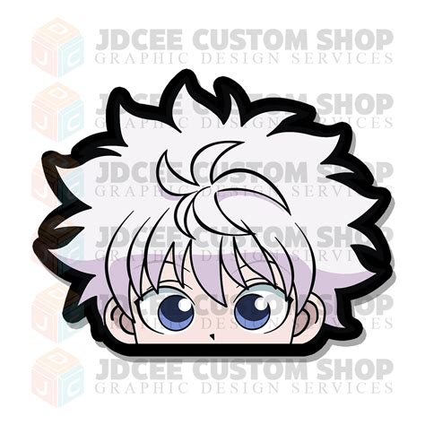 Aquaflask Peeker Stickers Hunter X Hunter Gon Killua Character
