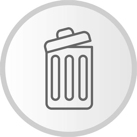 Bin Vector Icon 15802573 Vector Art At Vecteezy