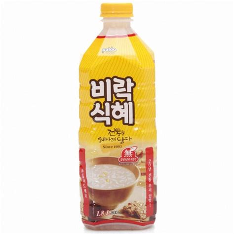 비락식혜 18l Montreal Korean And Japanese Food 몬트리얼 한국 식품