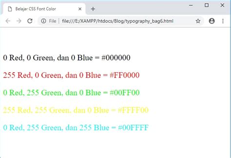 Tips Belajar CSS Typography Bag 2 IlmuWeb NET