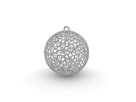 Home Decorations And Ornaments Stl Download Christmas Tree Ballby