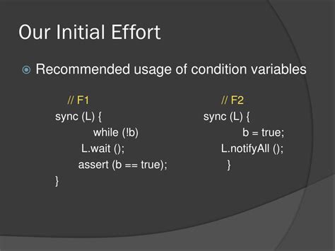 Ppt An Effective Dynamic Analysis For Detecting Generalized Deadlocks